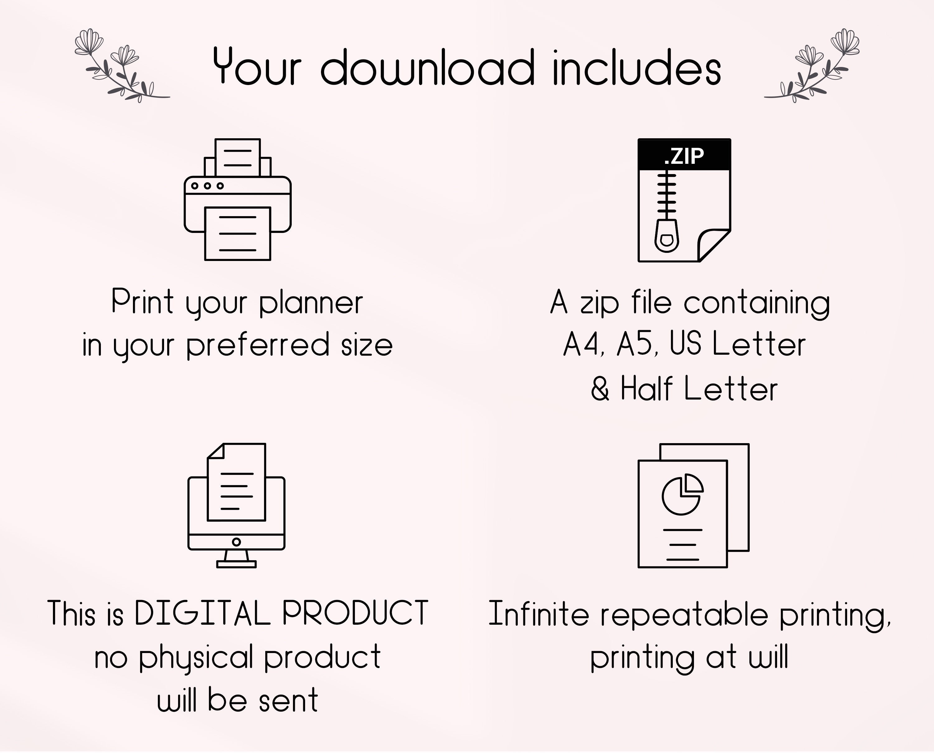 Weekly Budget Planner Printable: Financial Savings Tracker (PDF ...