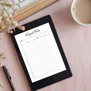 Payment Tracker and Client Payment History Log, Ideal for Small ...