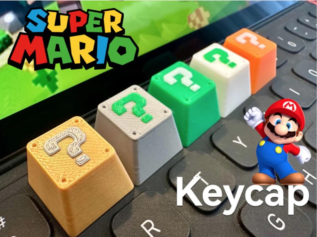 Super Mario Keys Pack Personalize Your Keyboard Mario Bros Gift - Etsy
