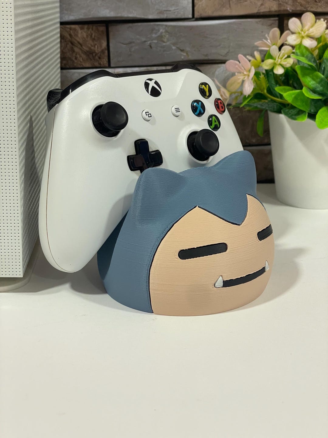 Snorlax Controller Holder 3D Printed Pokemon PS5 and XBOX Controller ...