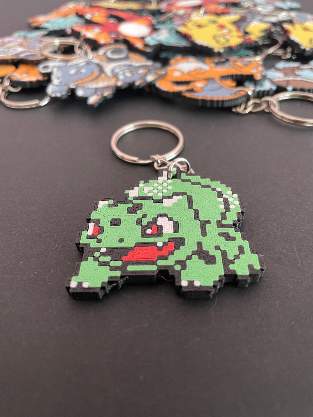 Pokemon Bulbasaur Keychain, Includes Ring, for Keys, for Backpack ...