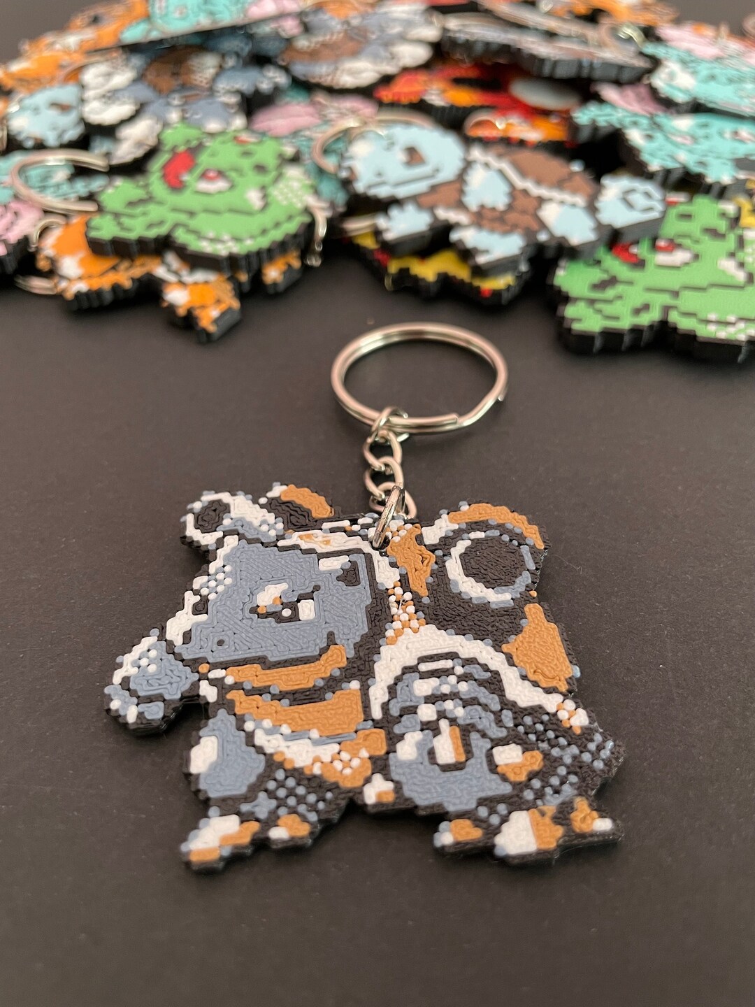 Pokemon Blastoise Keychain, Includes Ring, for Keys, for Backpack ...