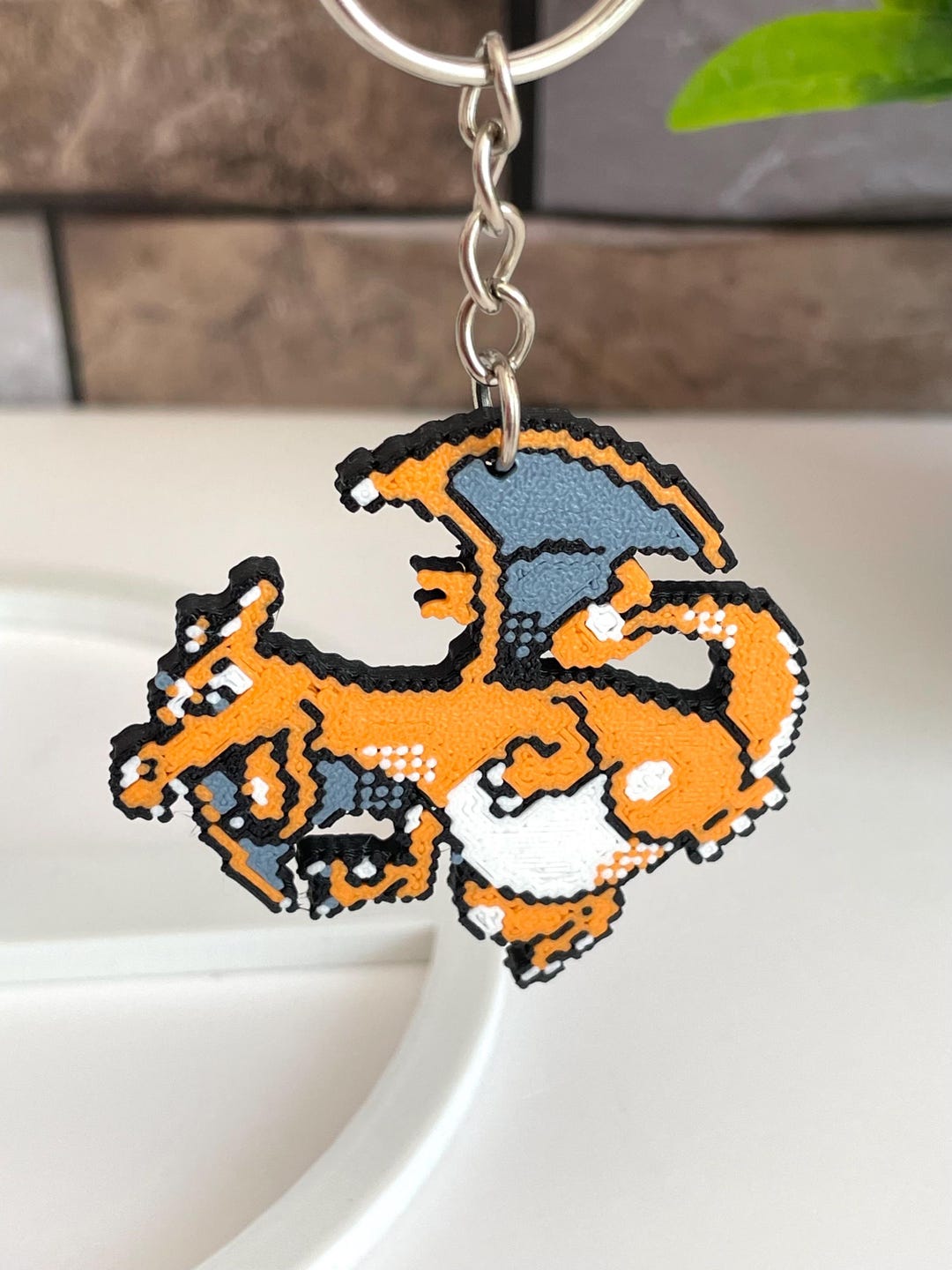 Pokemon Charizard Keychain, Including Keyring, for Keys, for Backpack ...