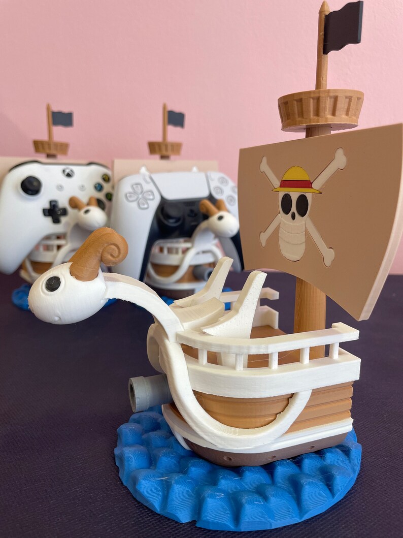 One Piece Luffy Boat Controller Stand / Support for Xbox, PS5 and Any ...