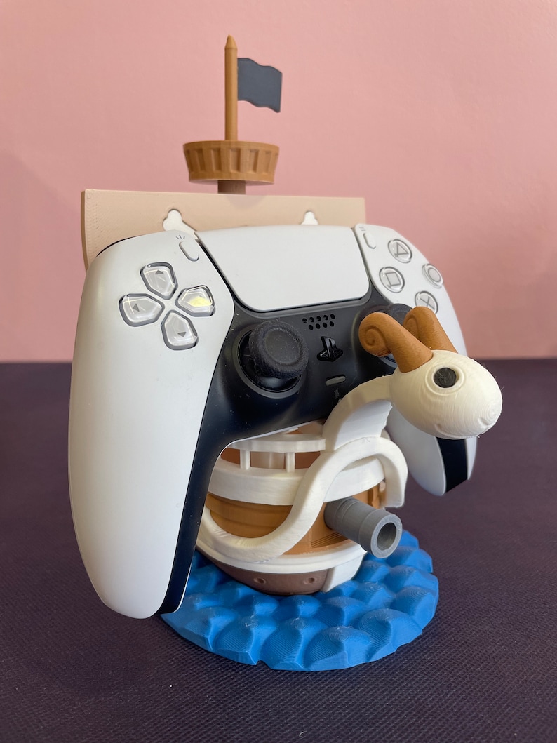 One Piece Controller Stand / Stand for Xbox, PS5 and Joystick / One Piece Ship / Going Merry ...