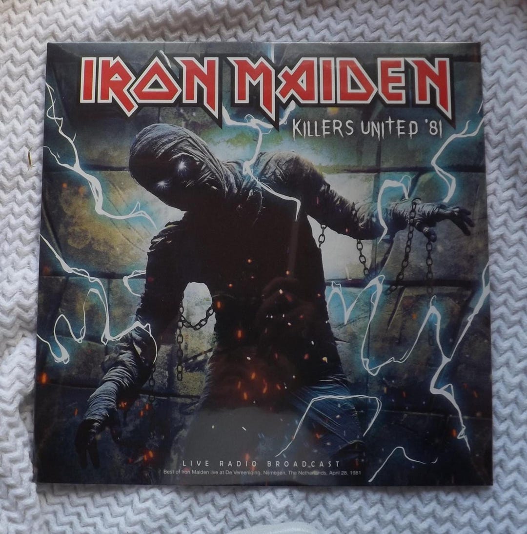 33rpm 12" LP. IRON MAIDEN. Killers United '81. "new, Never Opened ...