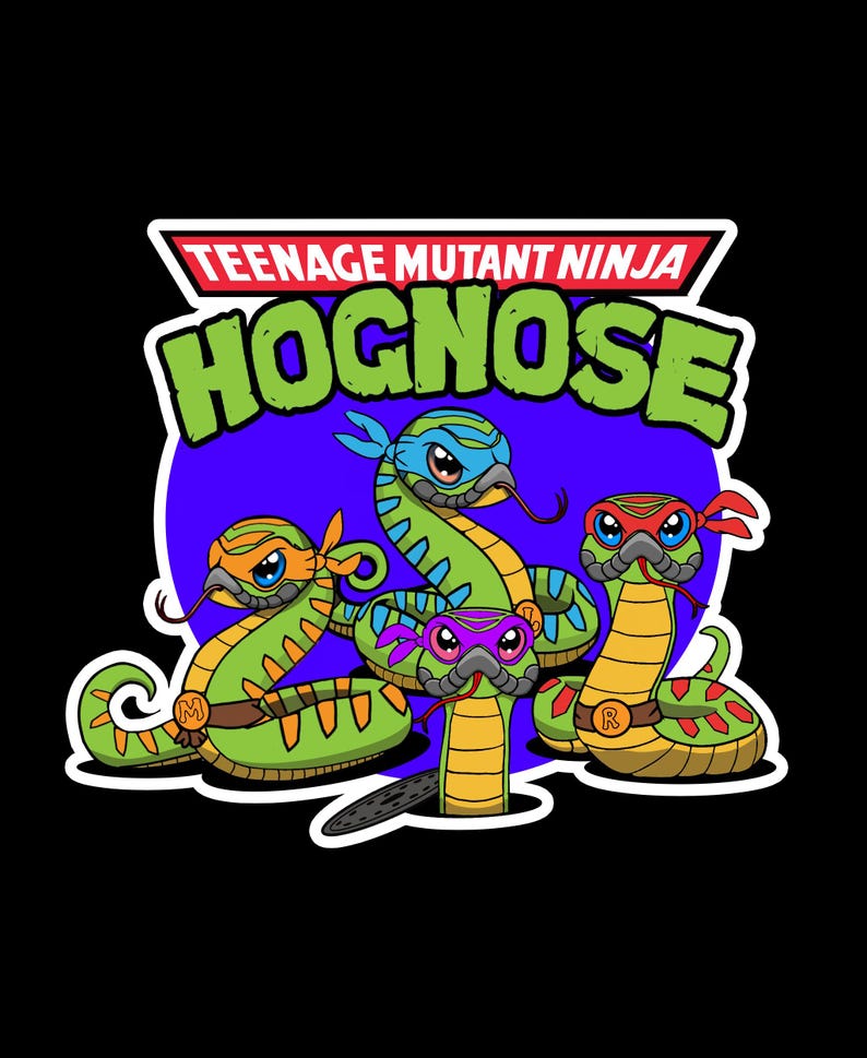Teenage Mutant Ninja Hognose Large Sticker - Etsy