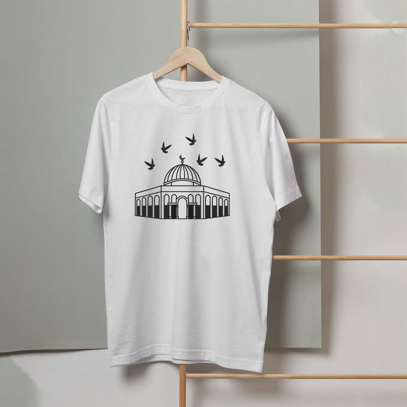 Islamic Mosque Embroidery Design, Al-aqsa Mosque Embroidery Pattern ...