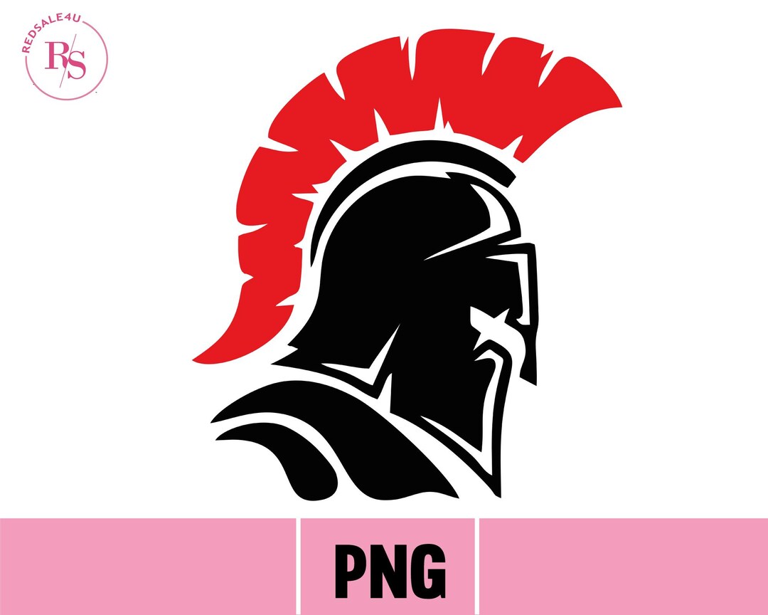 Spartan Helmet With Plume PNG, for Cutting and Engraving, Commercial ...