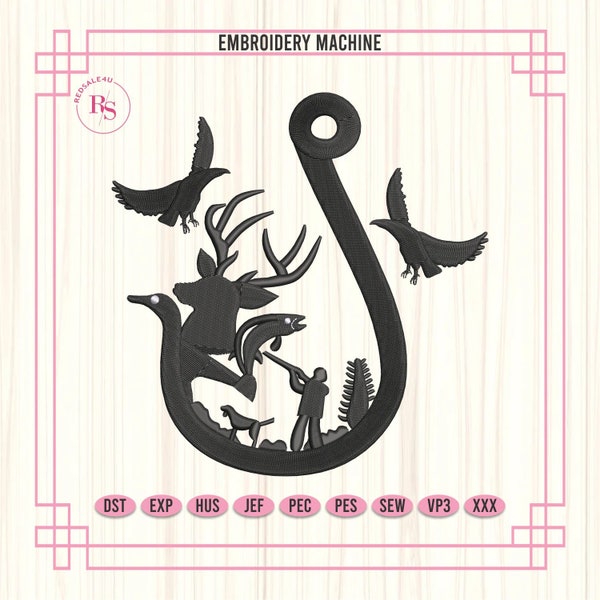 Hunting Embroidery Designs - Etsy