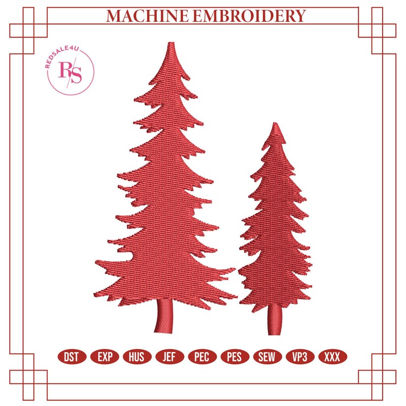 Tree Embroidery - Etsy