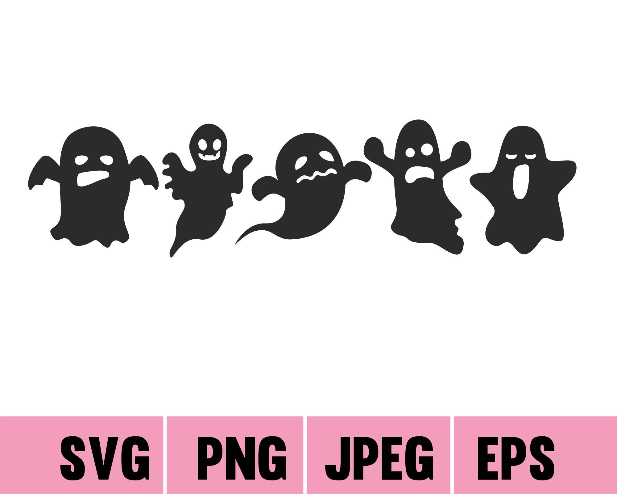 Cute Ghost SVG, Ghost PNG, Cute Ghost Cricut Svg, Cute Ghost Shirt ...
