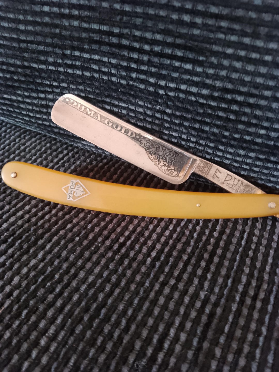 Puma Gold 77 Straight Razor - Etsy
