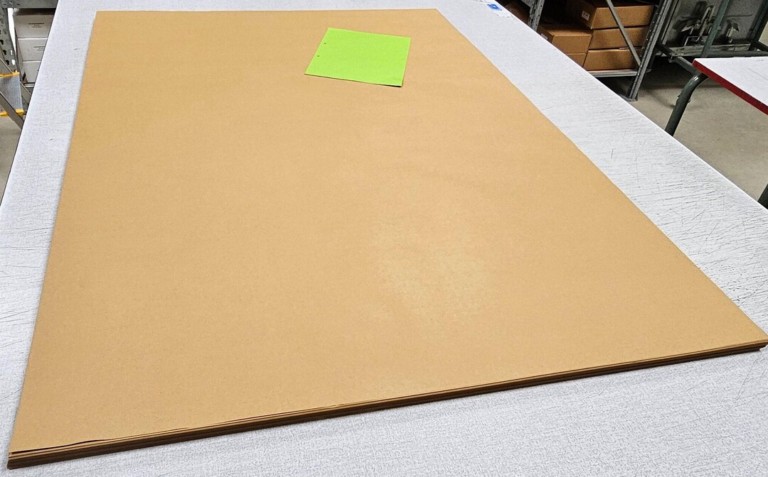80gsm Kraft Paper LARGE FORMATS Sodium Natural Paper Brown Opt. Ribbed ...