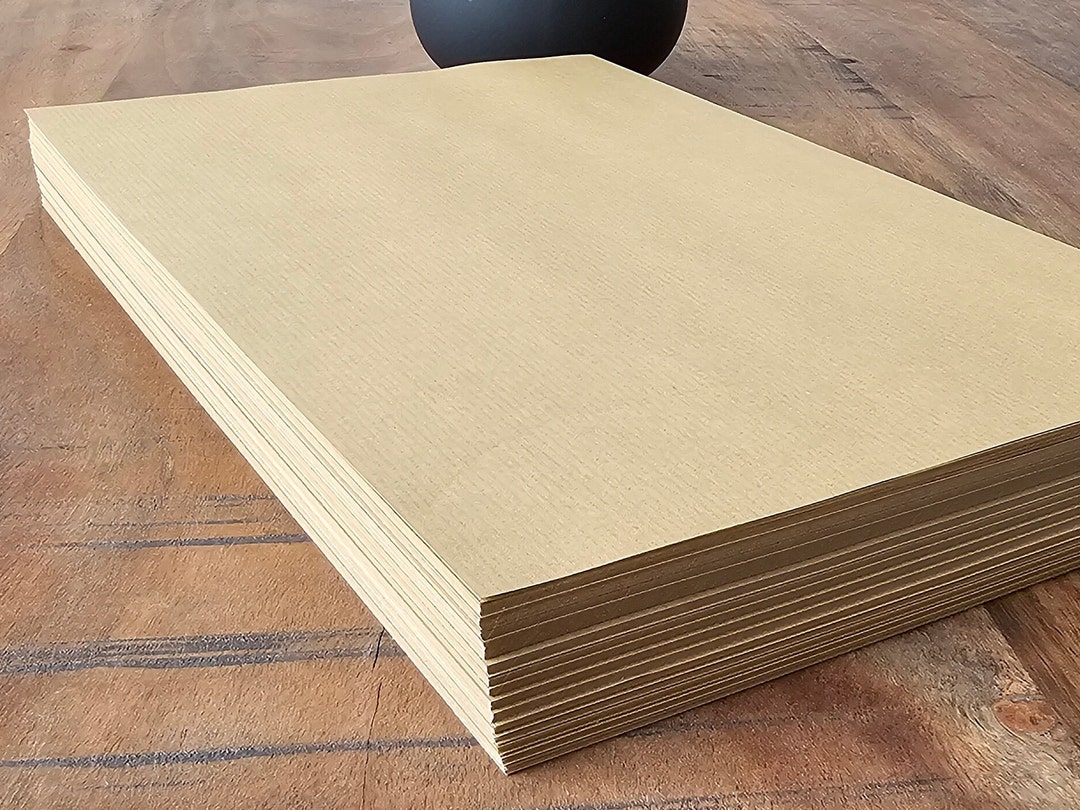 80g Kraft Paper Beautifully Recycled Natron Paper Brown Optically ...