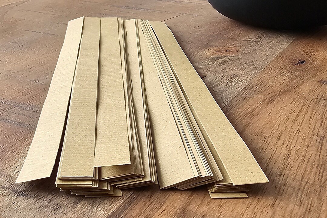 From 300 Pieces Kraft Paper Wrapping Paper Paper Strips, Craft Strips 8 ...