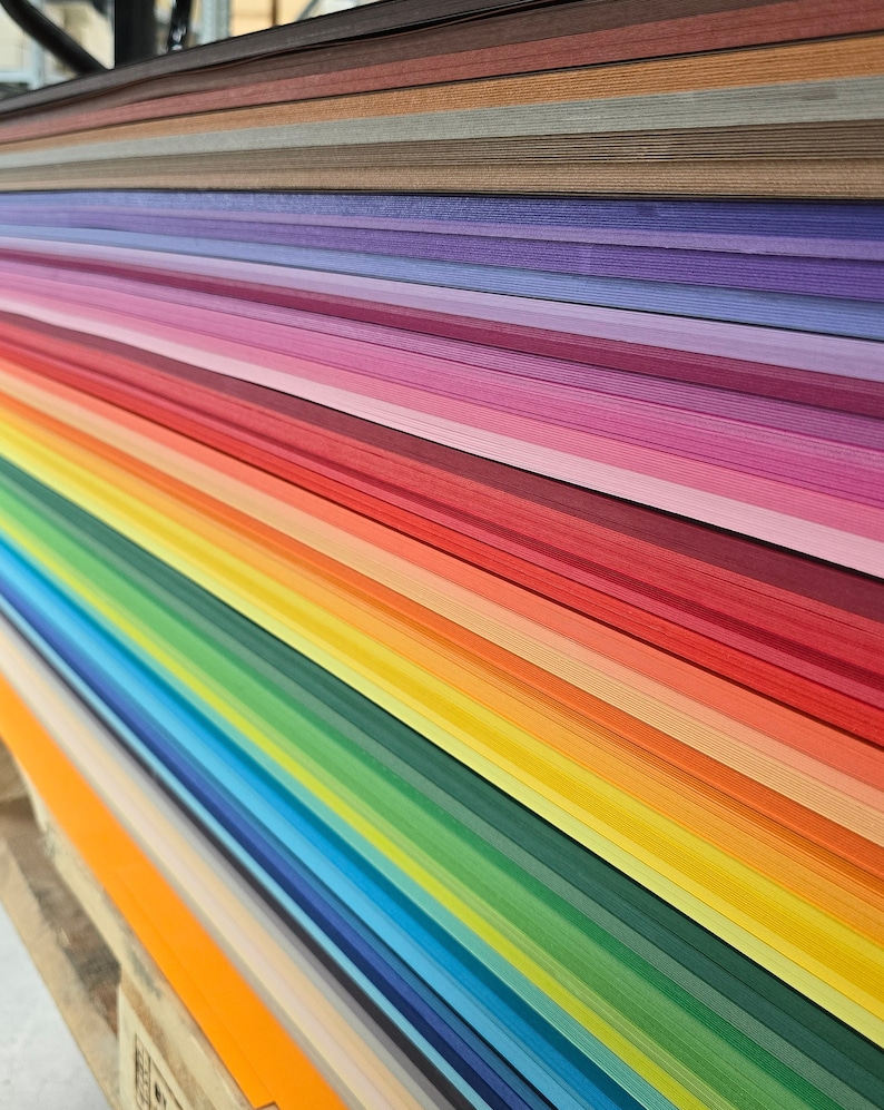 Real Color Sample Pieces 219! Colors 300g Cardstock Cardboard Craft ...