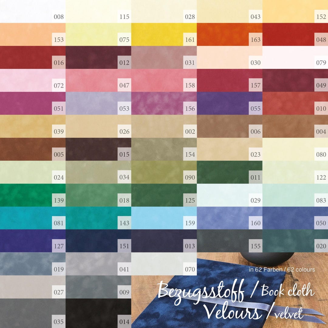 DINA3 35x50cm 14x20 Book Cloth Prof. Premium Cover Fabric Backing Paper ...