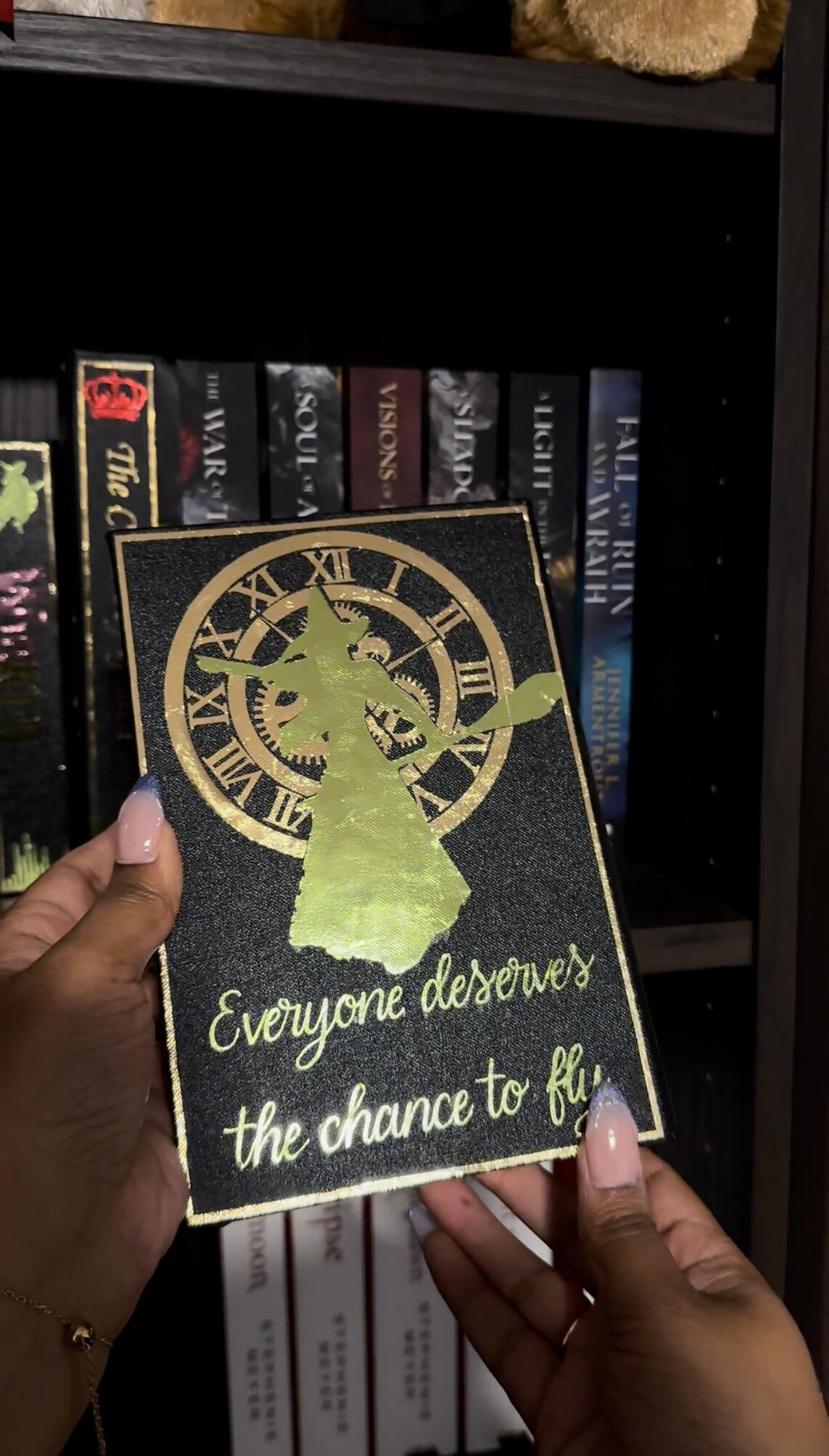 Wicked Rebound Book | Hand Made, Rebind Cover, Foil Detailing - Etsy