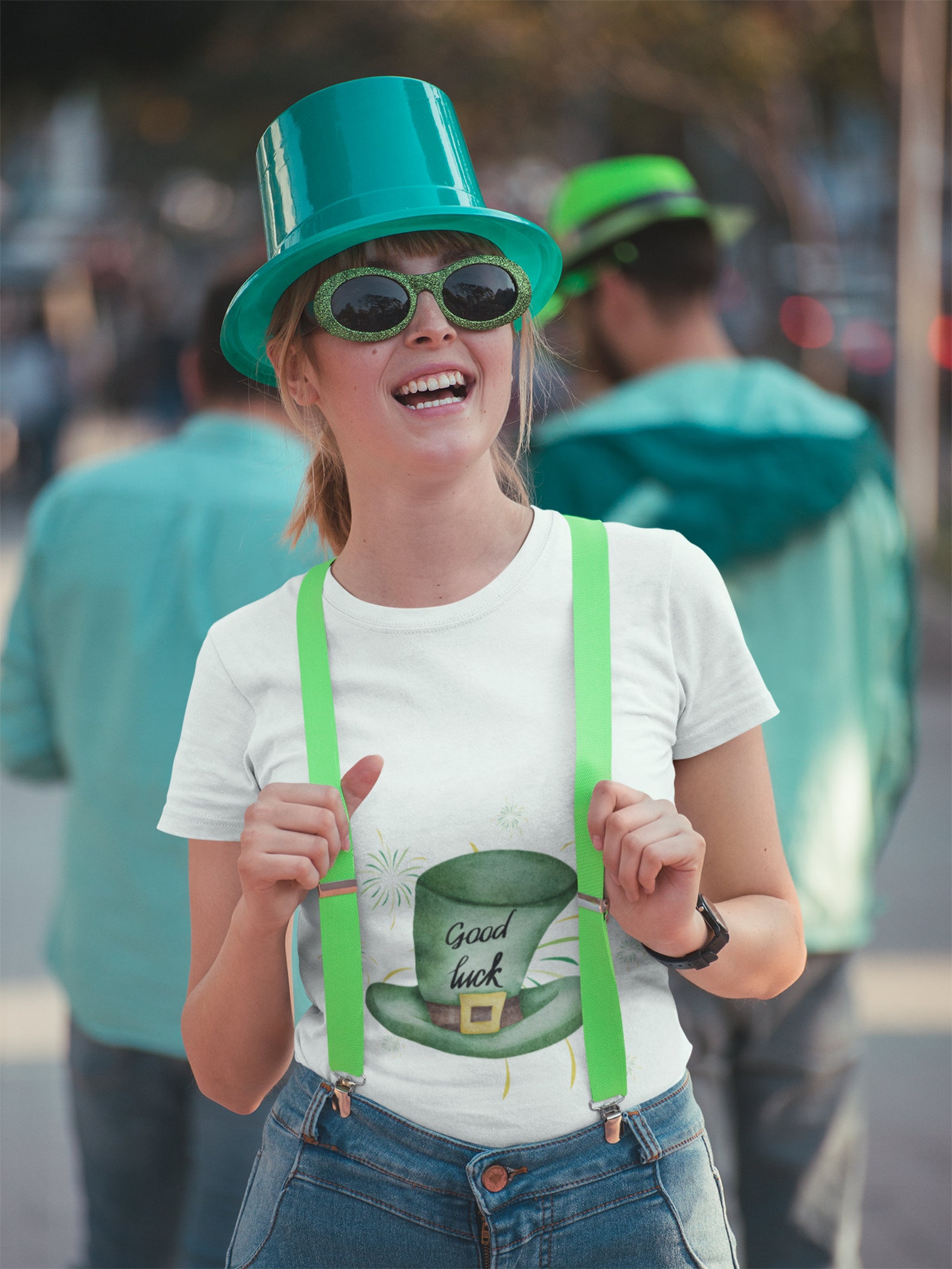 St Patrick's Day Good Luck Hat PNG, Irish Sublimate (digital Download ...