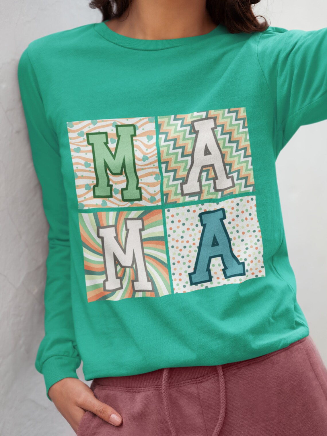 Retro Mama Sublimation Design, Mama Shirt Design, Summer Mama Png Svg ...