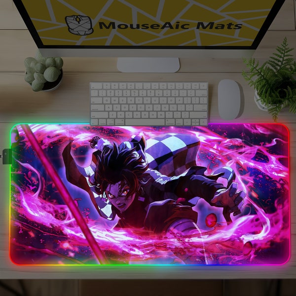 Demon Slayer Gaming Mouse Pad - Etsy