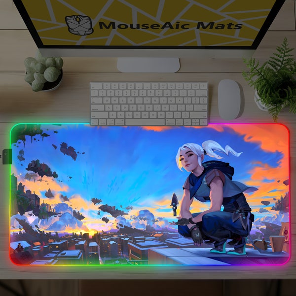 Valorant Jett Mouse Pad - Etsy