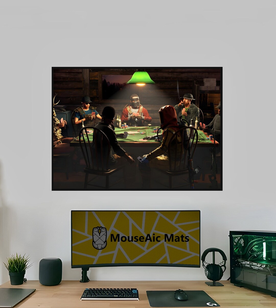 Rust Poster Large Rust Poker Game Poster Funny Gaming Poster for Rust ...