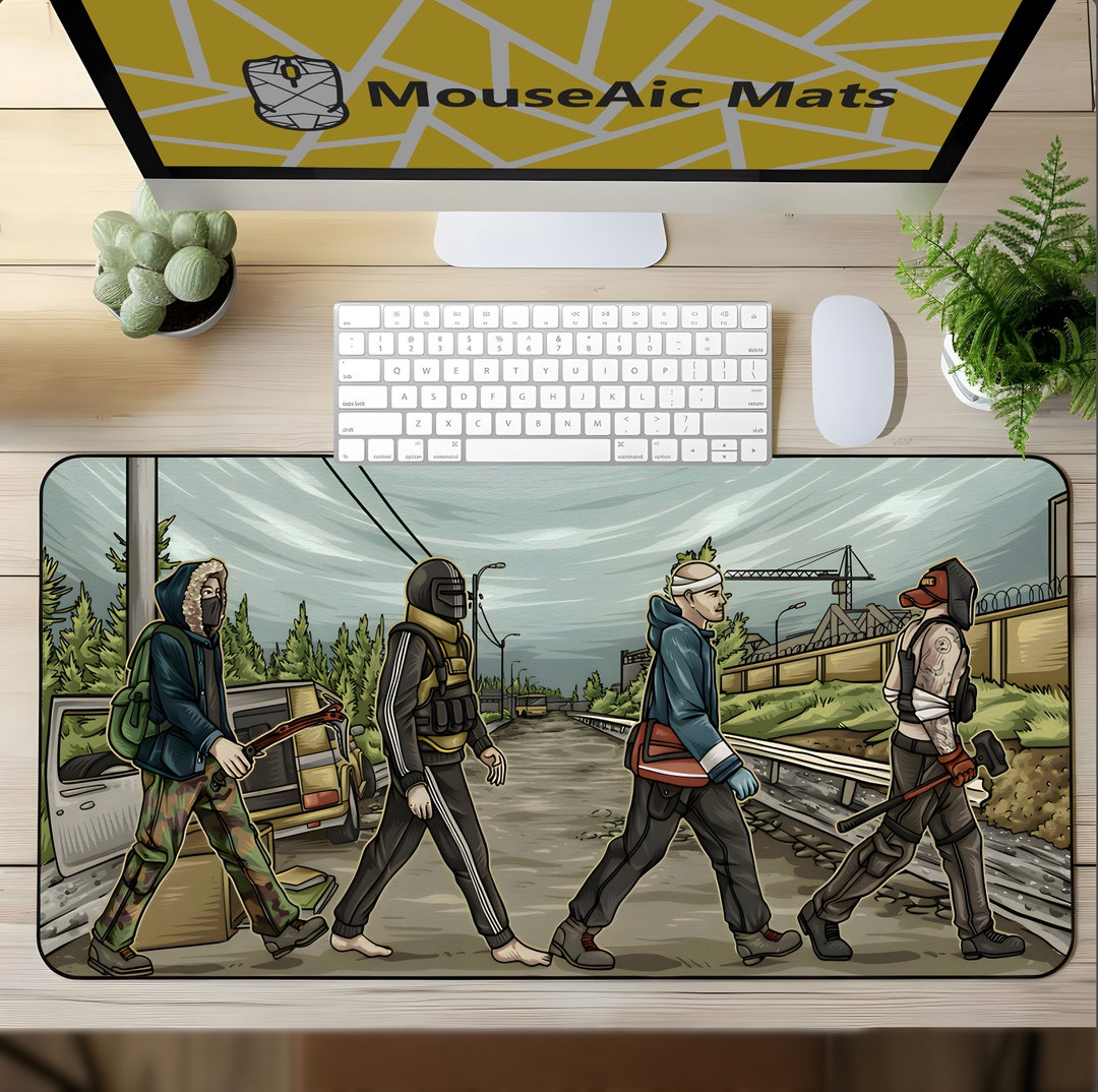 Tarkov Mouse Pad Large Desk Mat RGB Mousepad for Gaming Led Escape From ...