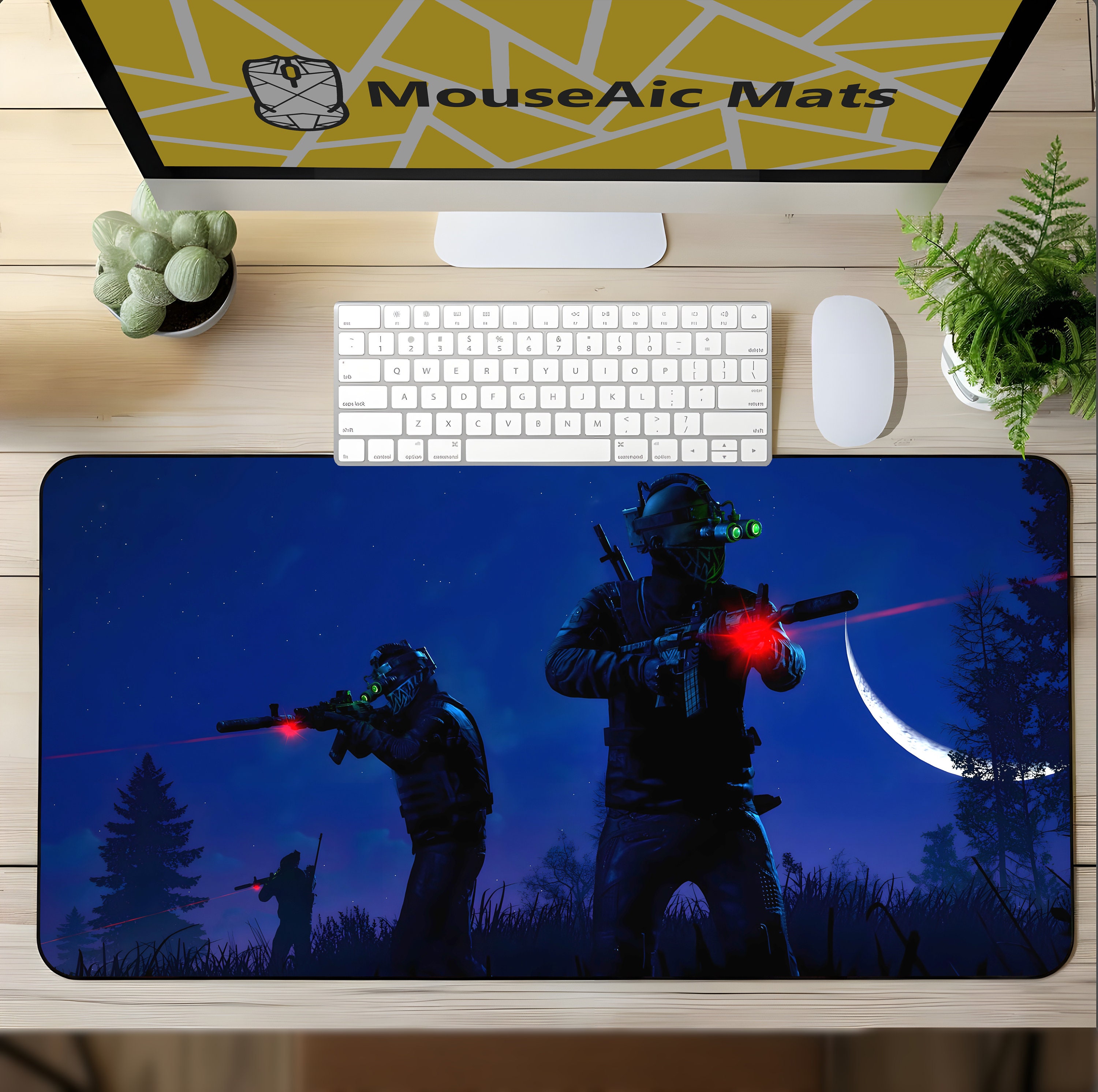 Rust Mouse Pad Large Desk Mat Rgb Mousepad For Gaming Led T For Gamer Rust Night Vision 7005