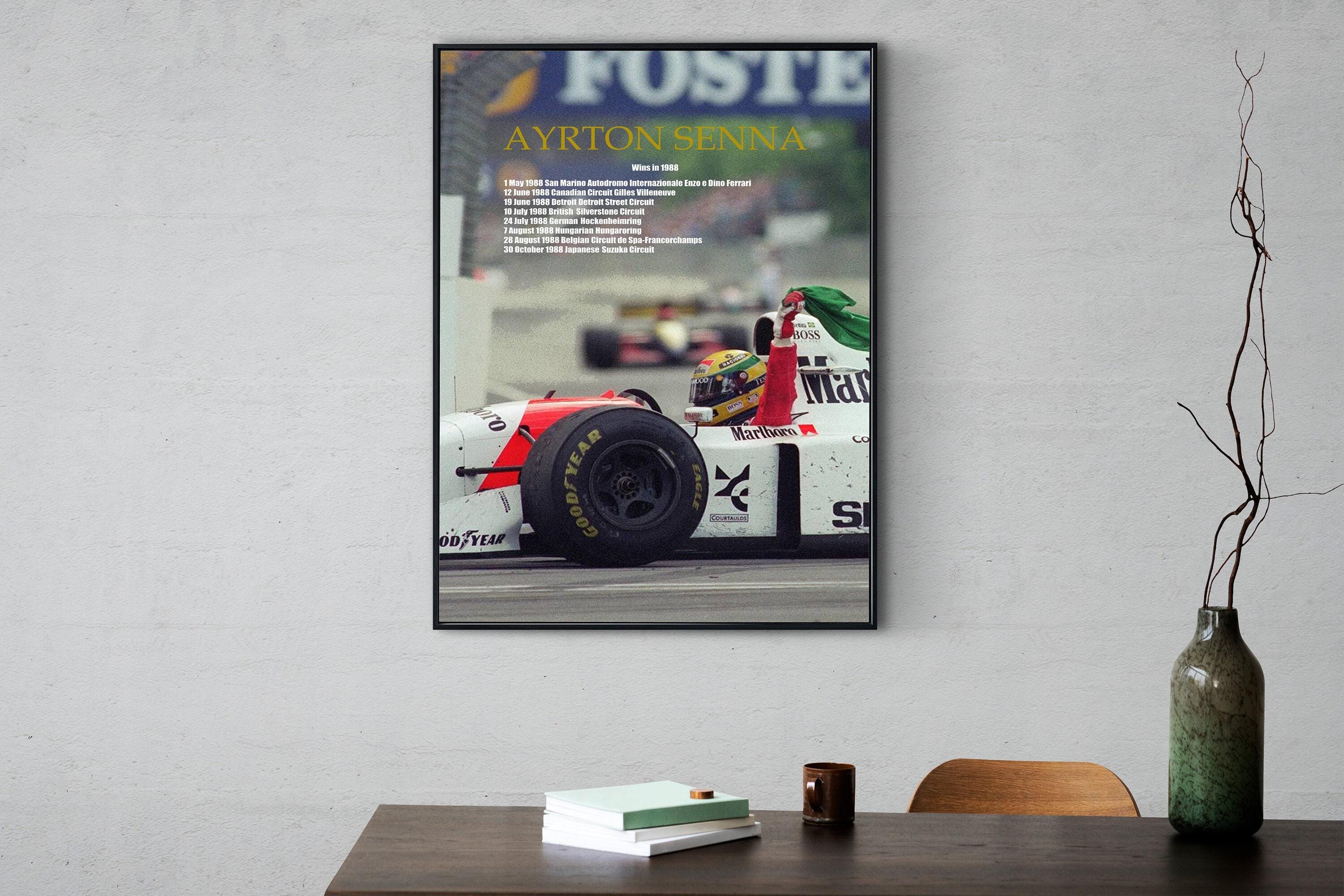 Ayrton Senna the Legend Lives on Defying Limits, Inspiring Greatness ...