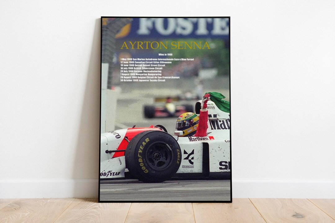 Ayrton Senna the Legend Lives on Defying Limits, Inspiring Greatness ...