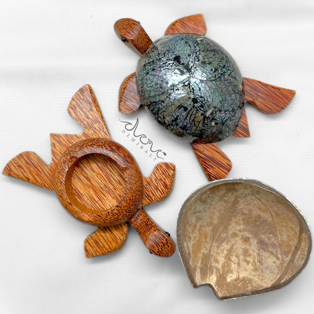 Aesthetic Turtle Shell Ashtray Beach Giftset Top Gift 2024 Handcraft ...