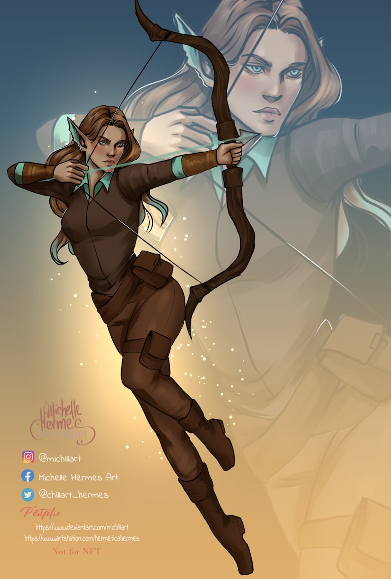 Full Body Dnd Character Portrait - Etsy