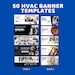 HVAC Facebook Banner Templates: Social Media Kit (digital Download) - Etsy