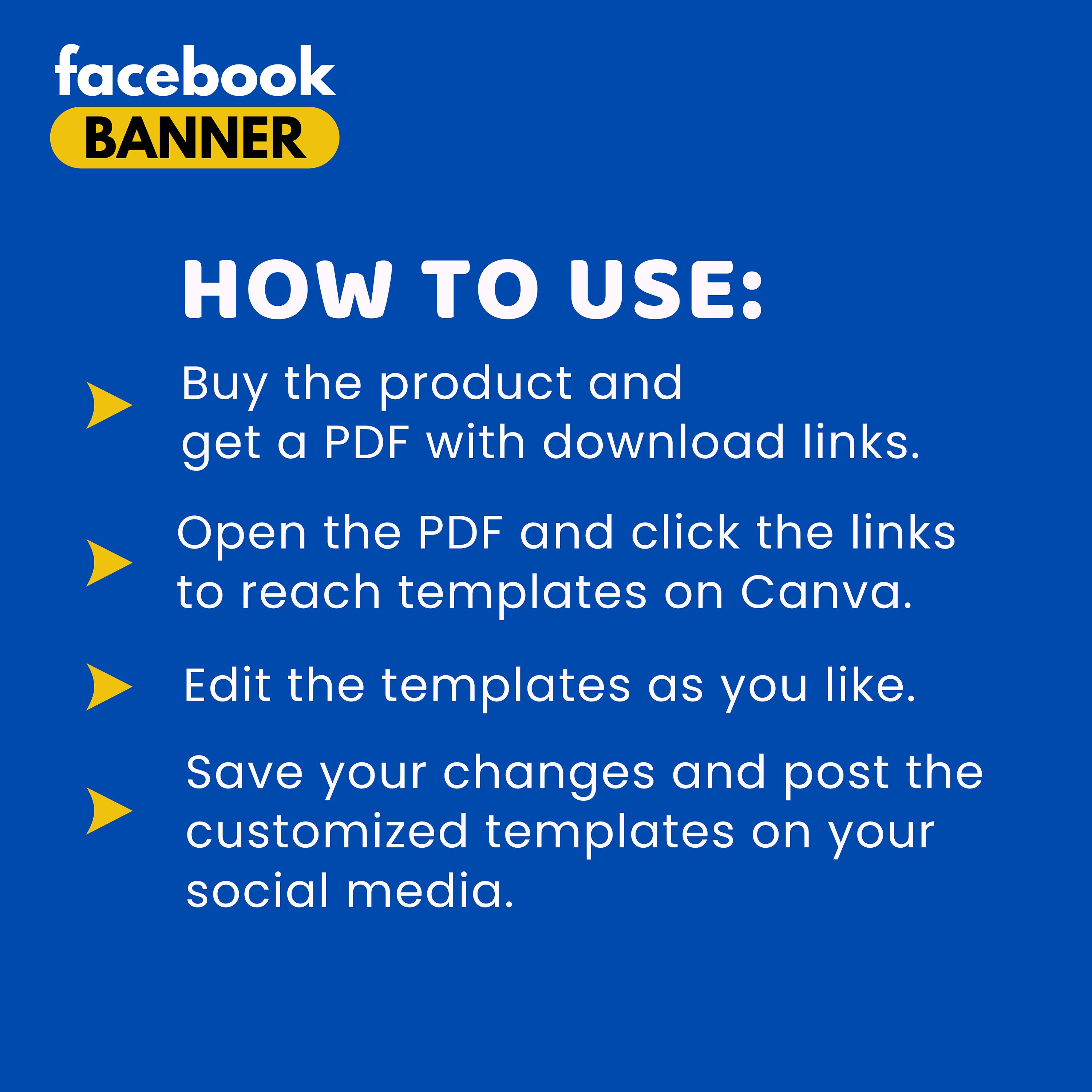 Coach Facebook Cover Templates: Social Media Planner (digital Download ...