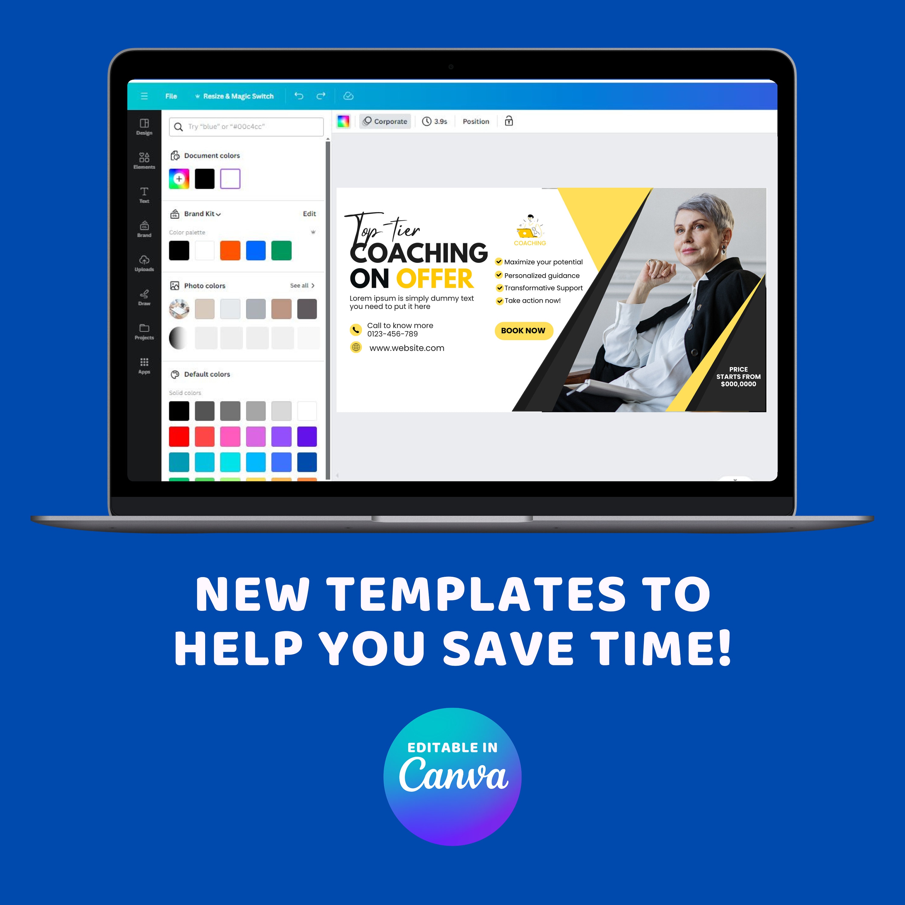 Coach Facebook Cover Templates: Social Media Planner (digital Download ...