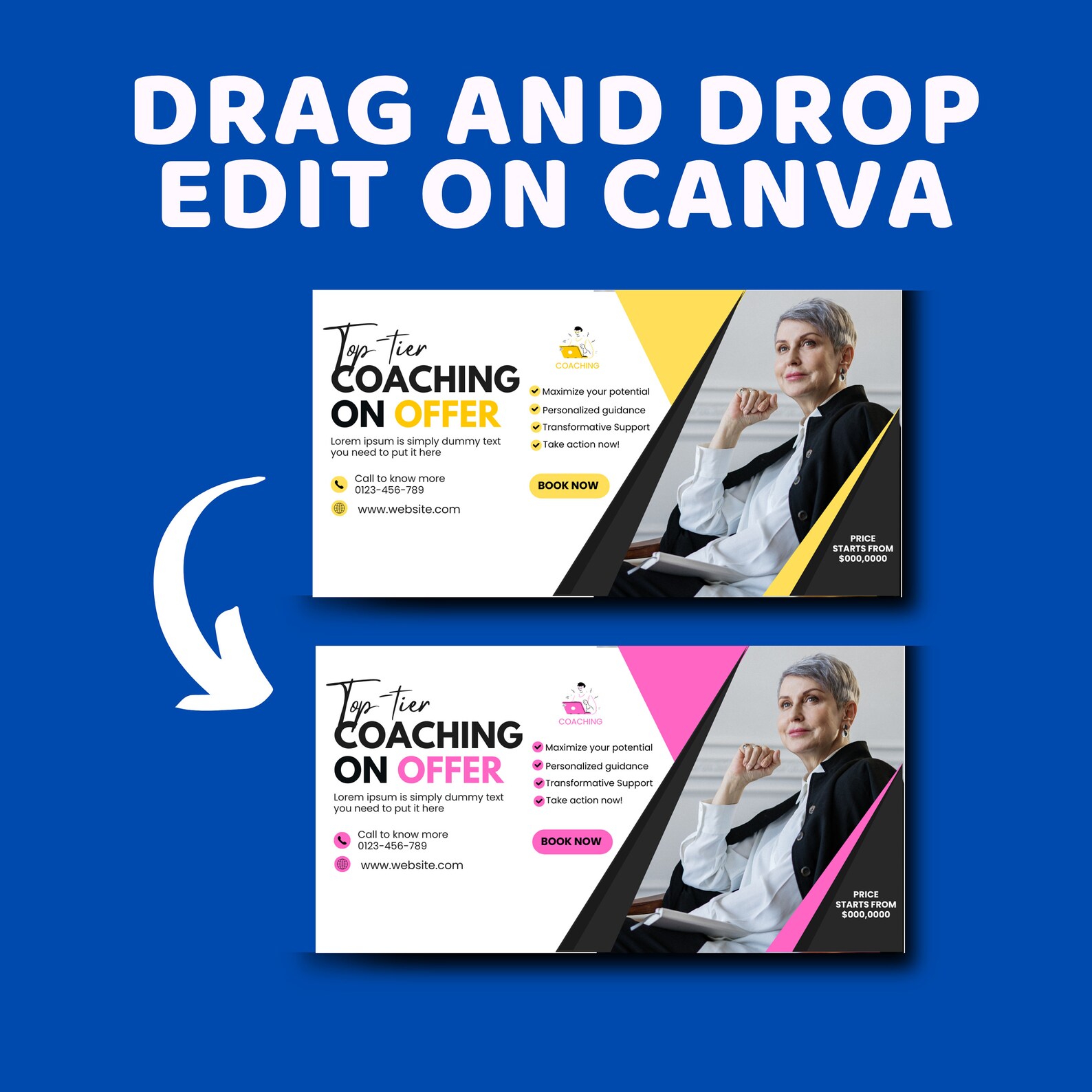 Coach Facebook Cover Templates: Social Media Planner (digital Download ...
