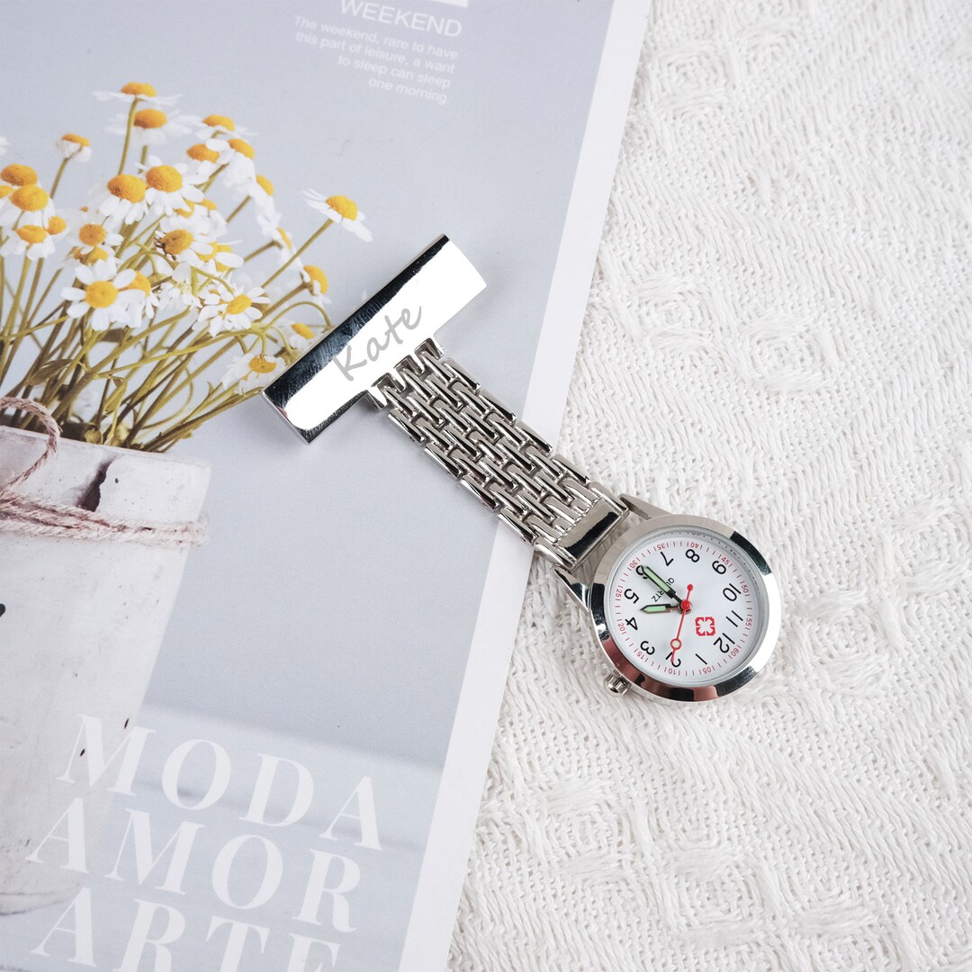 Personalised Engraved Nurse Watch,custom Nurse Pocket Watch,nurse Gift ...