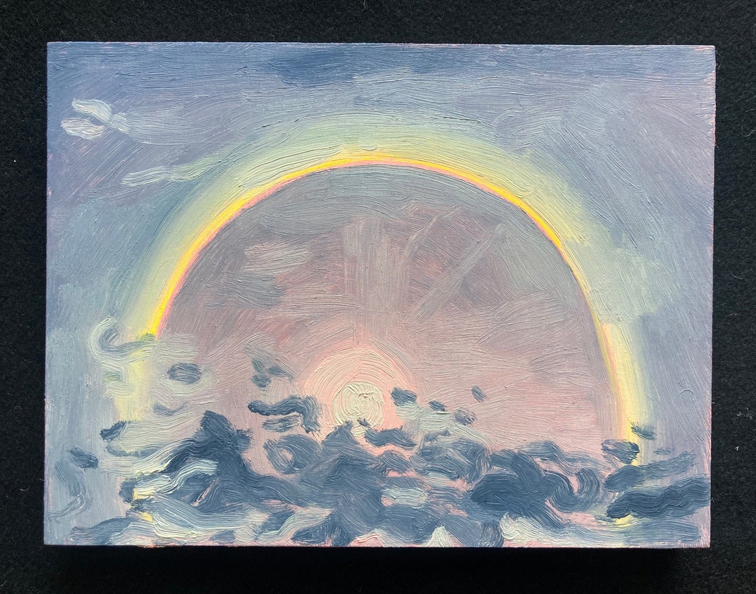 Sea Spray Haze, Jacob Riis Beach - Oil Painting - Etsy