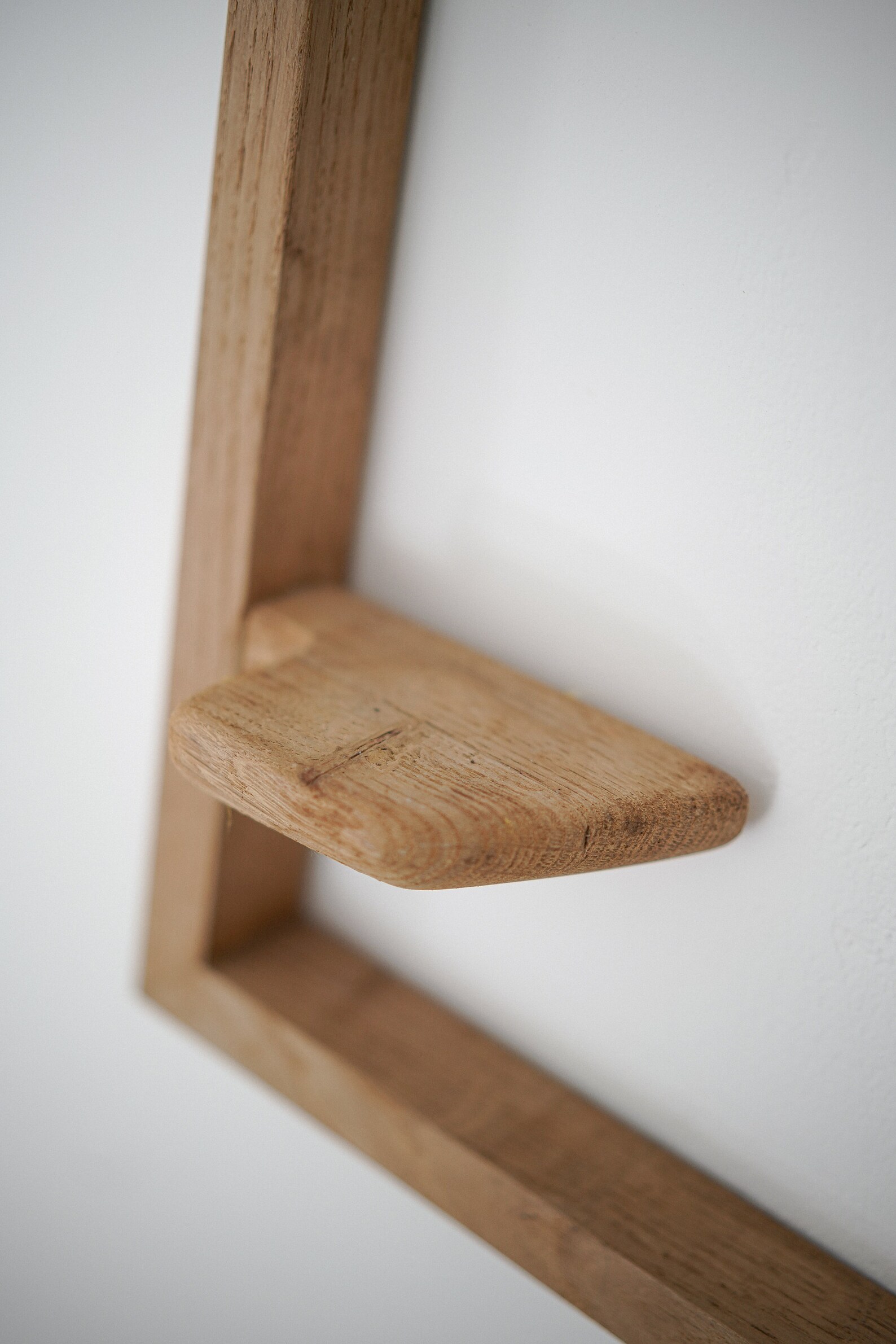 Open Floating Wood Rectangle Shelf, Wood Shelves, Plants, Wall Home ...