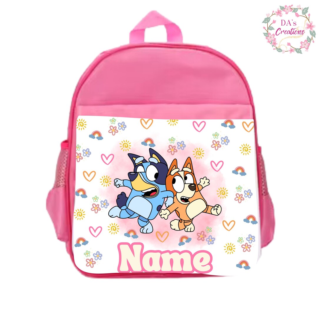 Toddler Backpack Bluey Back to School Set Custom Bluey Backpack Bluey ...