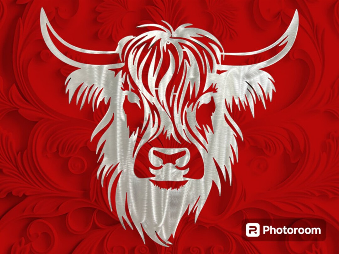 Highland Cow Sign - Etsy