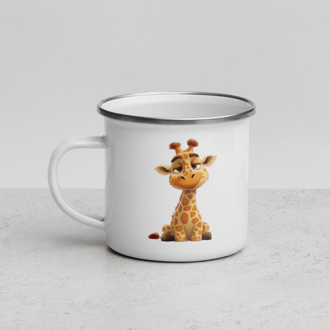 Cute Giraffe Mug – Tall Sips, Big Smiles! - Etsy
