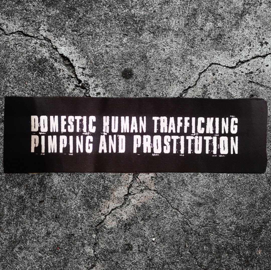 Pimping Prostitution Custom Silk Screen Patch, Patch for Denim, Patch ...
