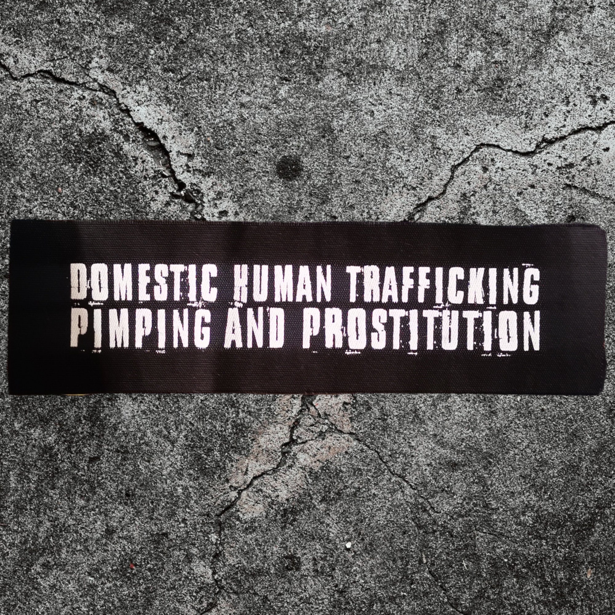 Pimping Prostitution Custom Silk Screen Patch, Patch for Denim, Patch ...