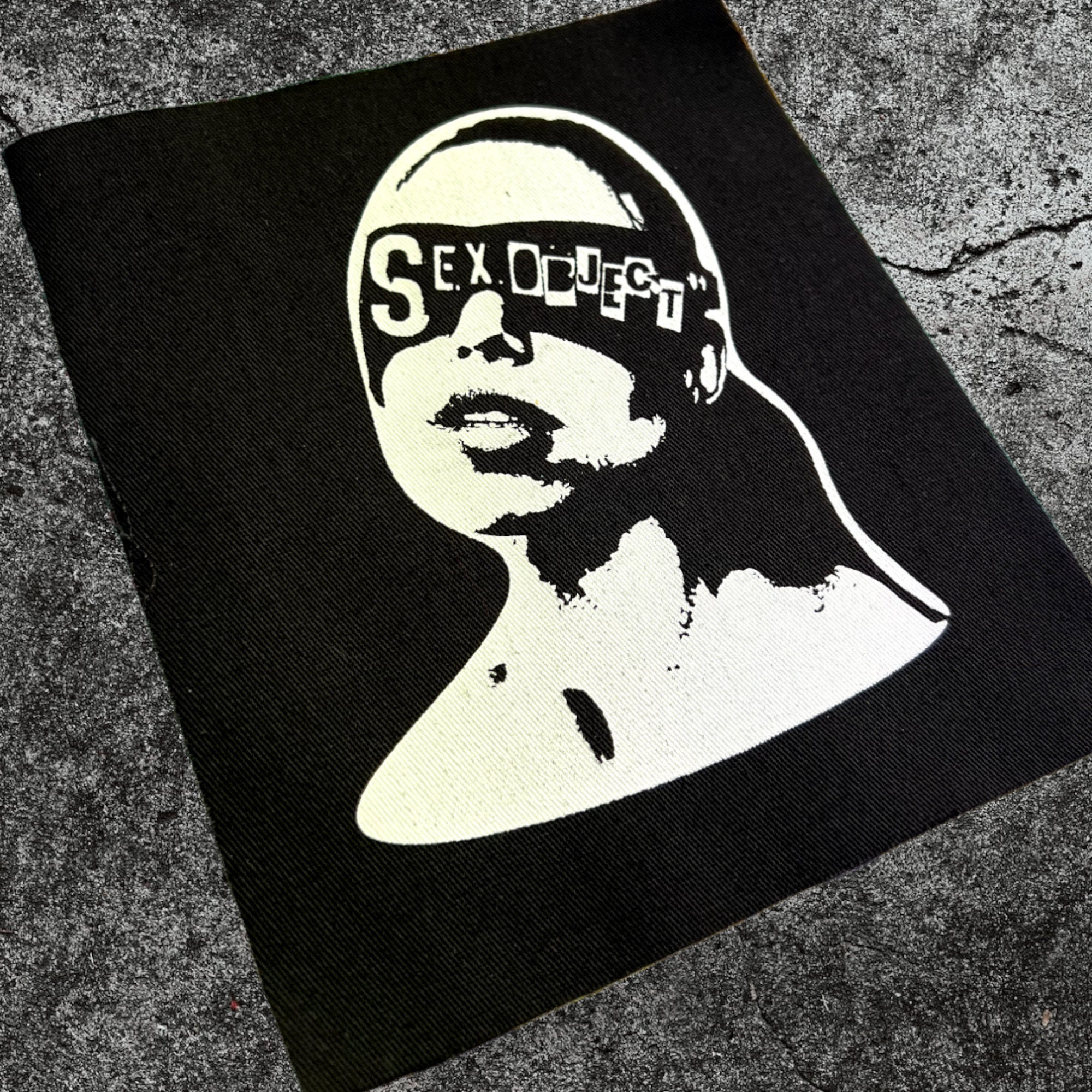 SEX OBJECT Custom Silk Screen Patch, Patch for Denim, Patch for Leather ...