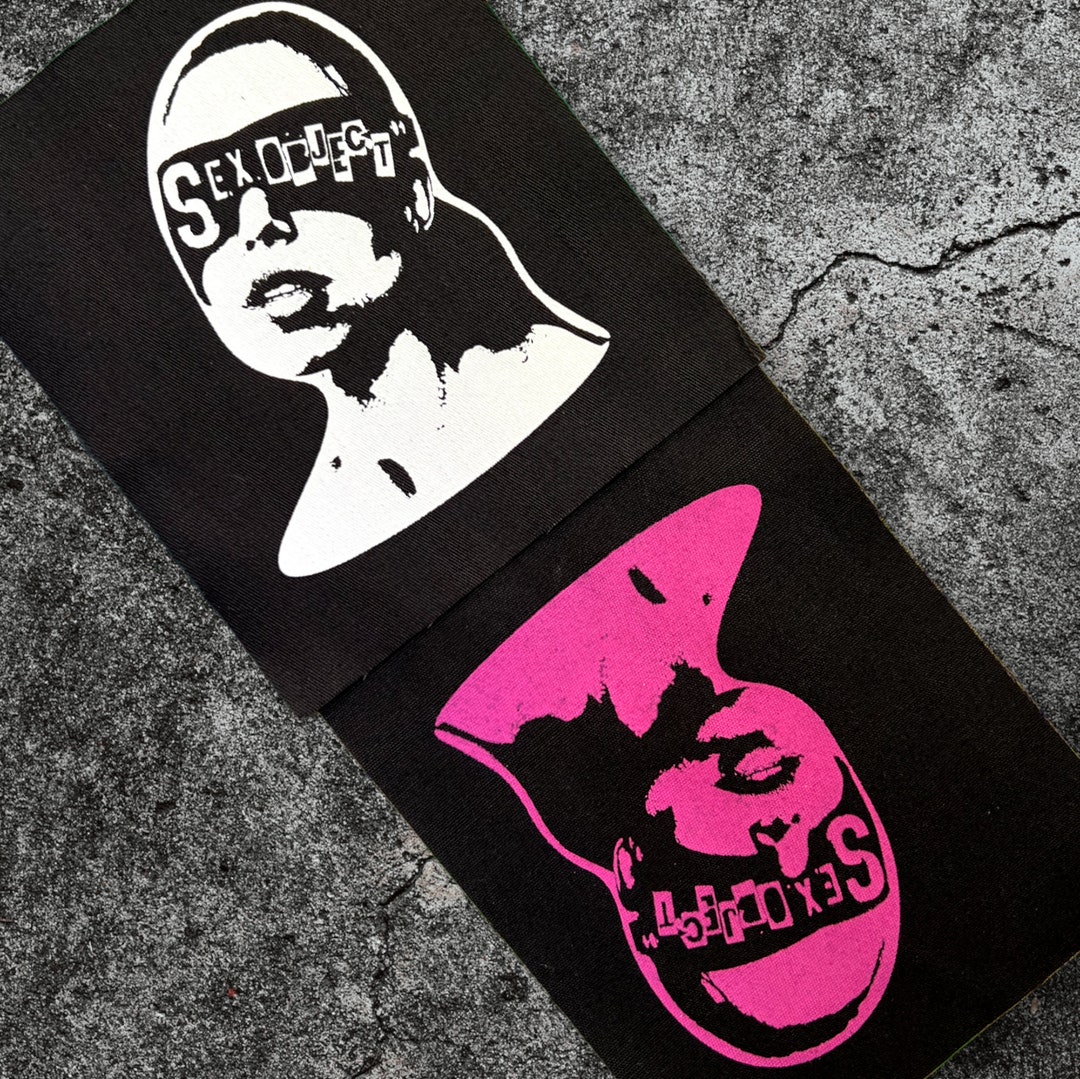 SEX OBJECT Custom Silk Screen Patch, Patch for Denim, Patch for Leather ...