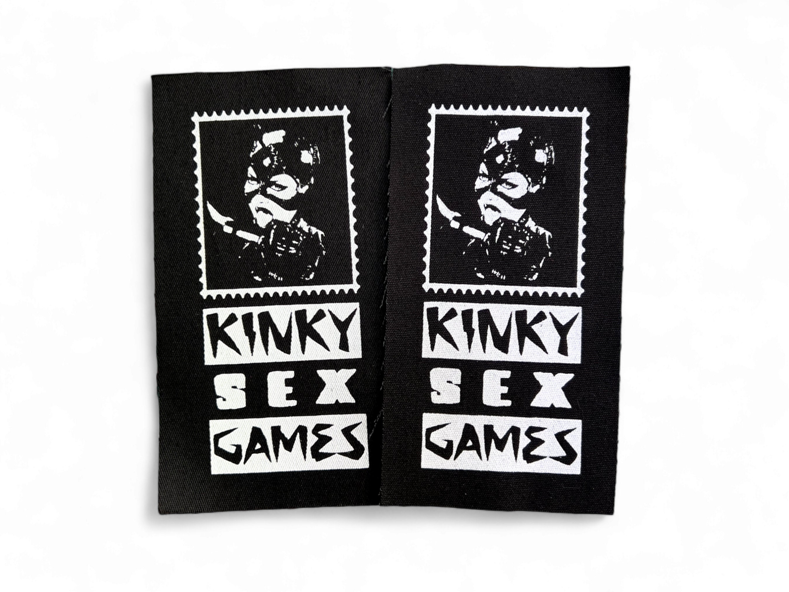 Kinky Sex Custom Silk Screen Patch Patch For Denim Patch For Leather