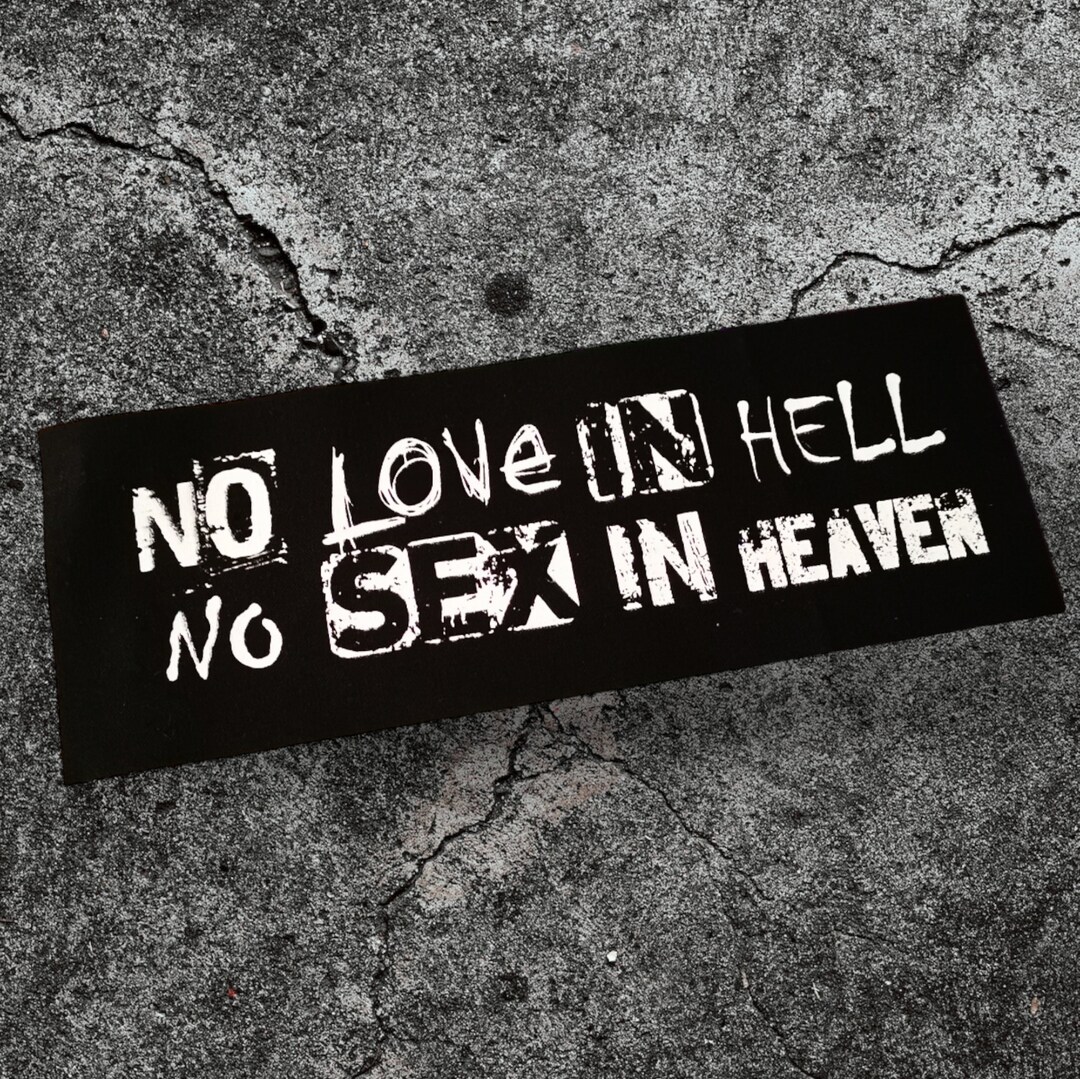 NO LOVE Custom Silk Screen Patch, Patch for Denim, Patch for Leather ...